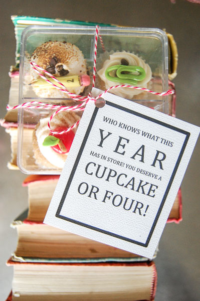 Back to School Teacher Cupcakes | One Sweet Slice